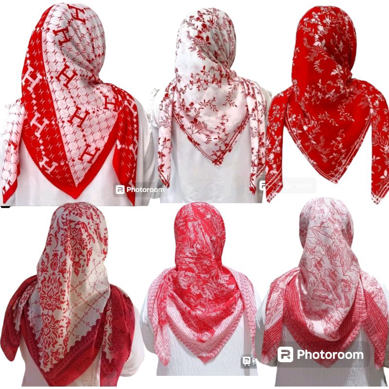 MERAH PUTIH Best Red And White Veil | Shopee Malaysia
