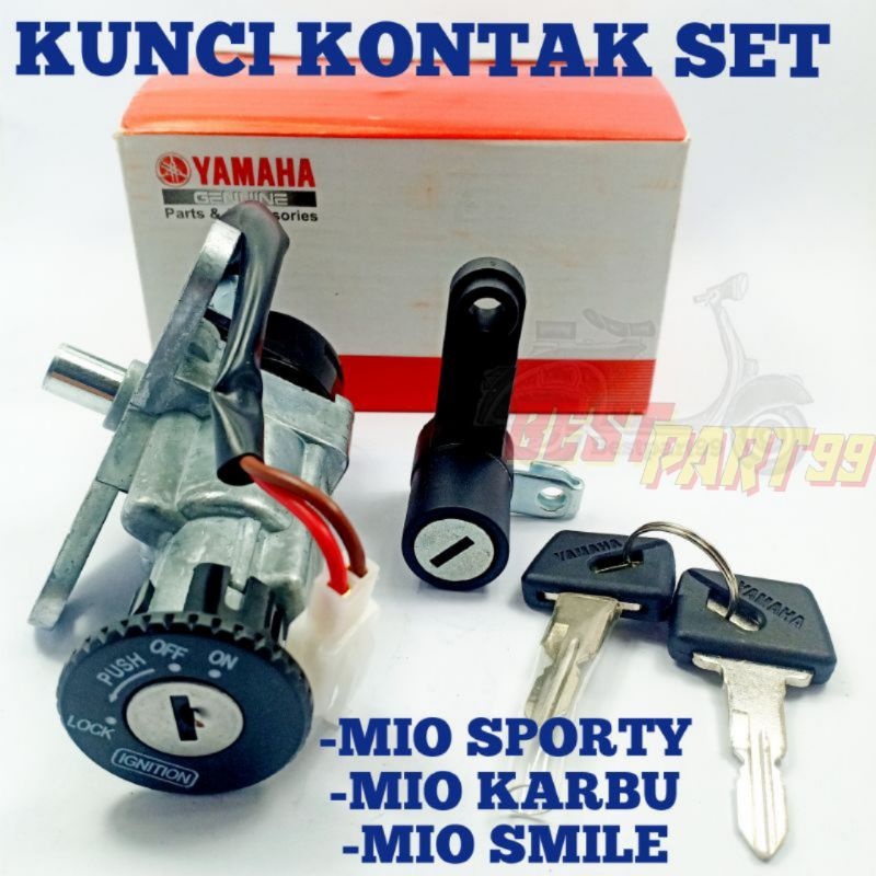 Yamaha MIO SPORTY MIO Old MIO SMILE Seat SET Ignition Key ORIGINAL (5TL ...
