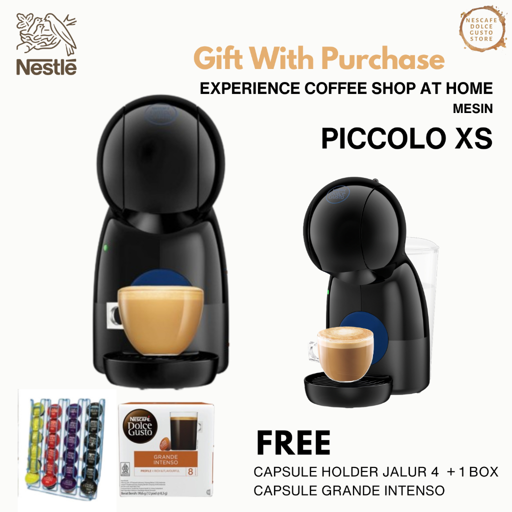 MESIN Ndg Nescafe Dolce Gusto Piccolo XS Coffee Machine | Shopee Malaysia