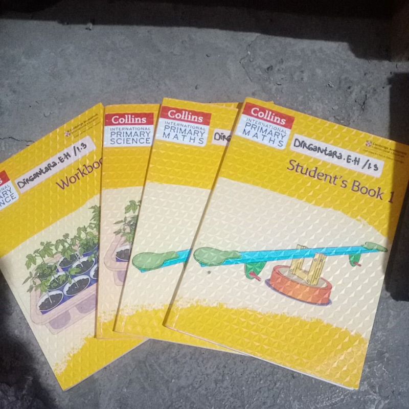 Collins International primary Maths Student Book 1 | Shopee Malaysia