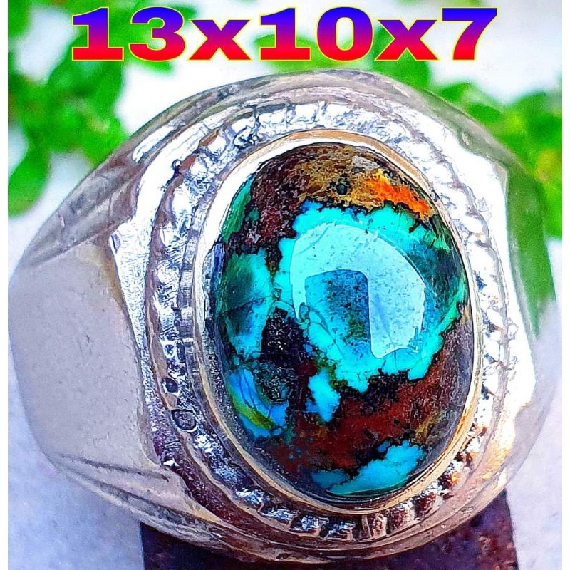Natural Turquoise Persian natural Stone. | Shopee Malaysia