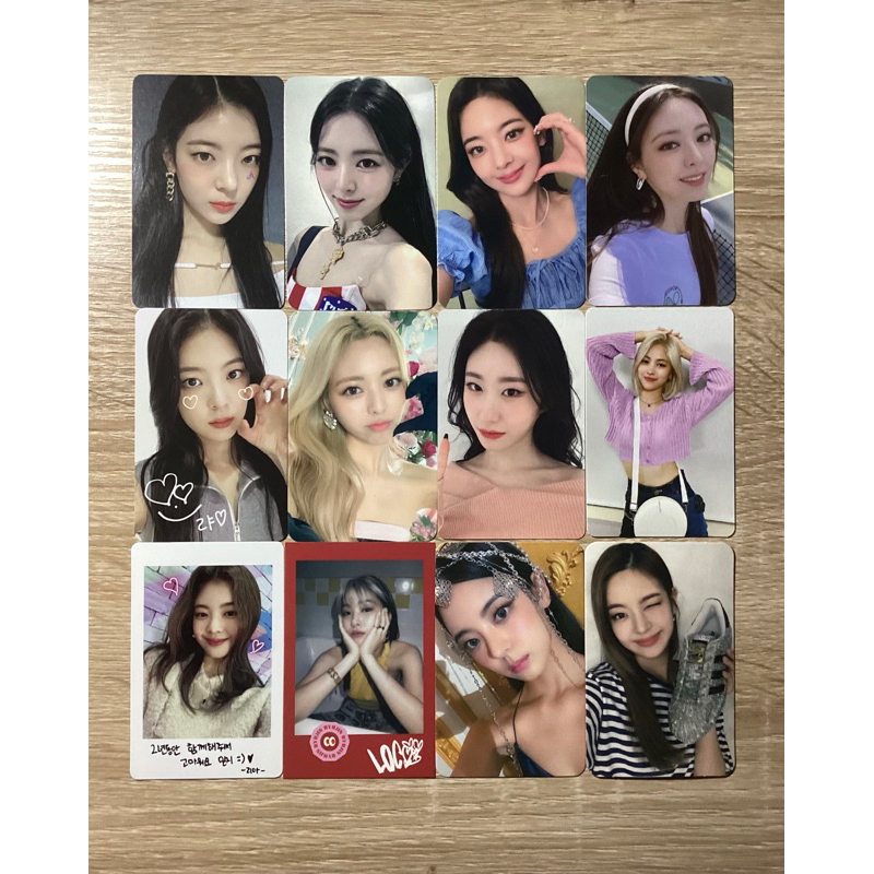 Photocard PC Lia Ryujin Yuna Chaeryeong ITZY Sneakers Checkmate ...