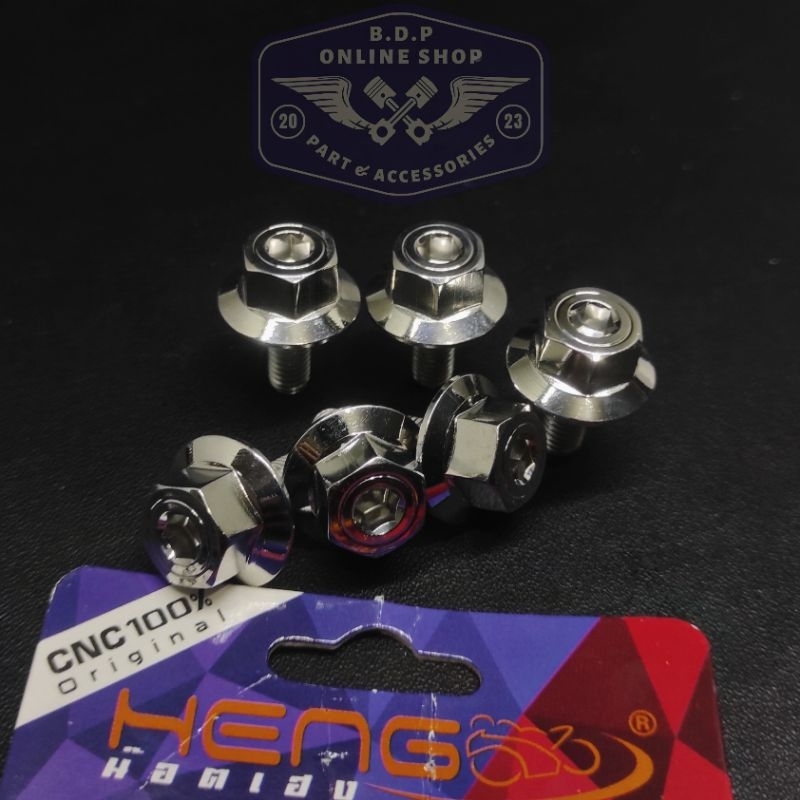 Mio sporty footrest bolt footrest bolt BIG HEAD Model original probolt ...