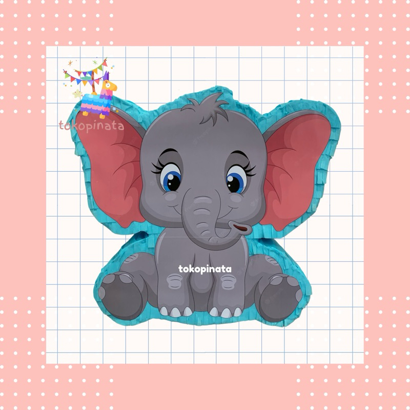 Elephant Pinata / Elephant Hit Pinata / Animal Pinata / Animal Pinata ...