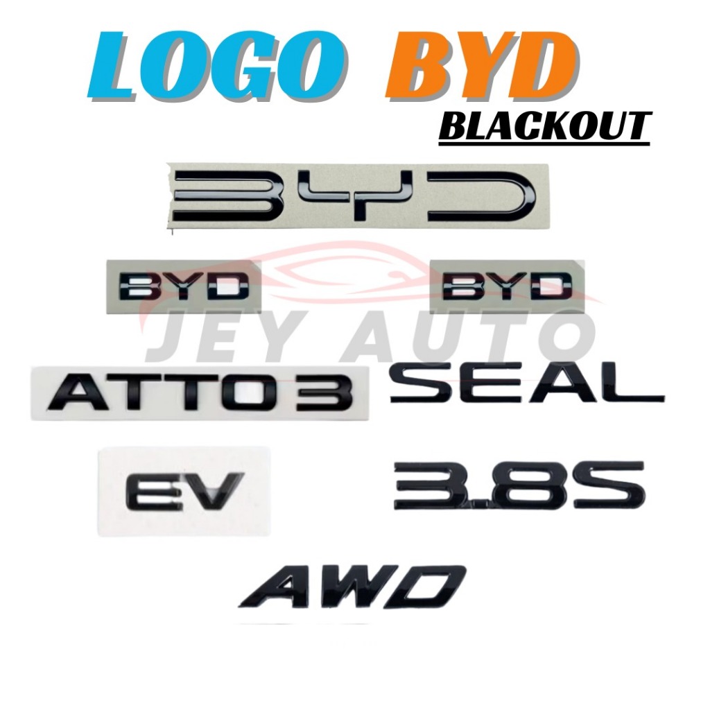 Byd Ato 3 Back Logo Seal/ | Shopee Malaysia