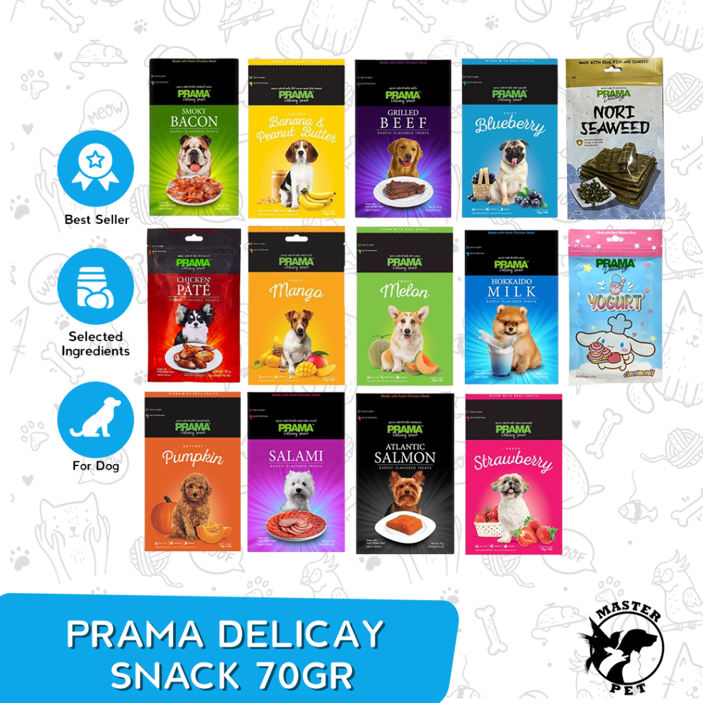 Prama Dog Snack Food Snack Dog Snack 70 Grams | Shopee Malaysia