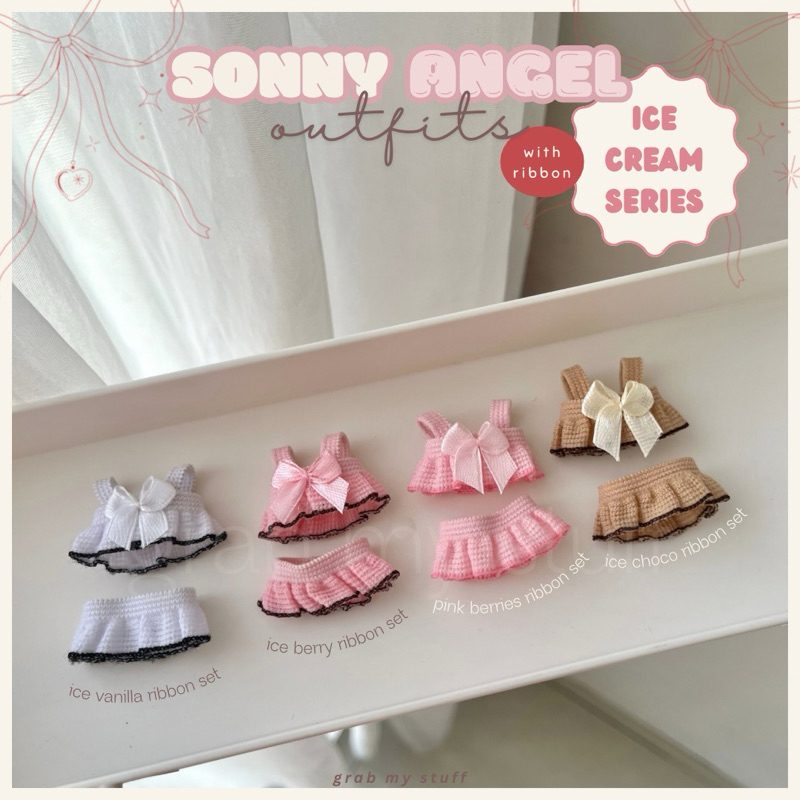 [WITHOUT DOLL] Ice Cream Series Outfit Set for Sonny Angel - Sonny ...