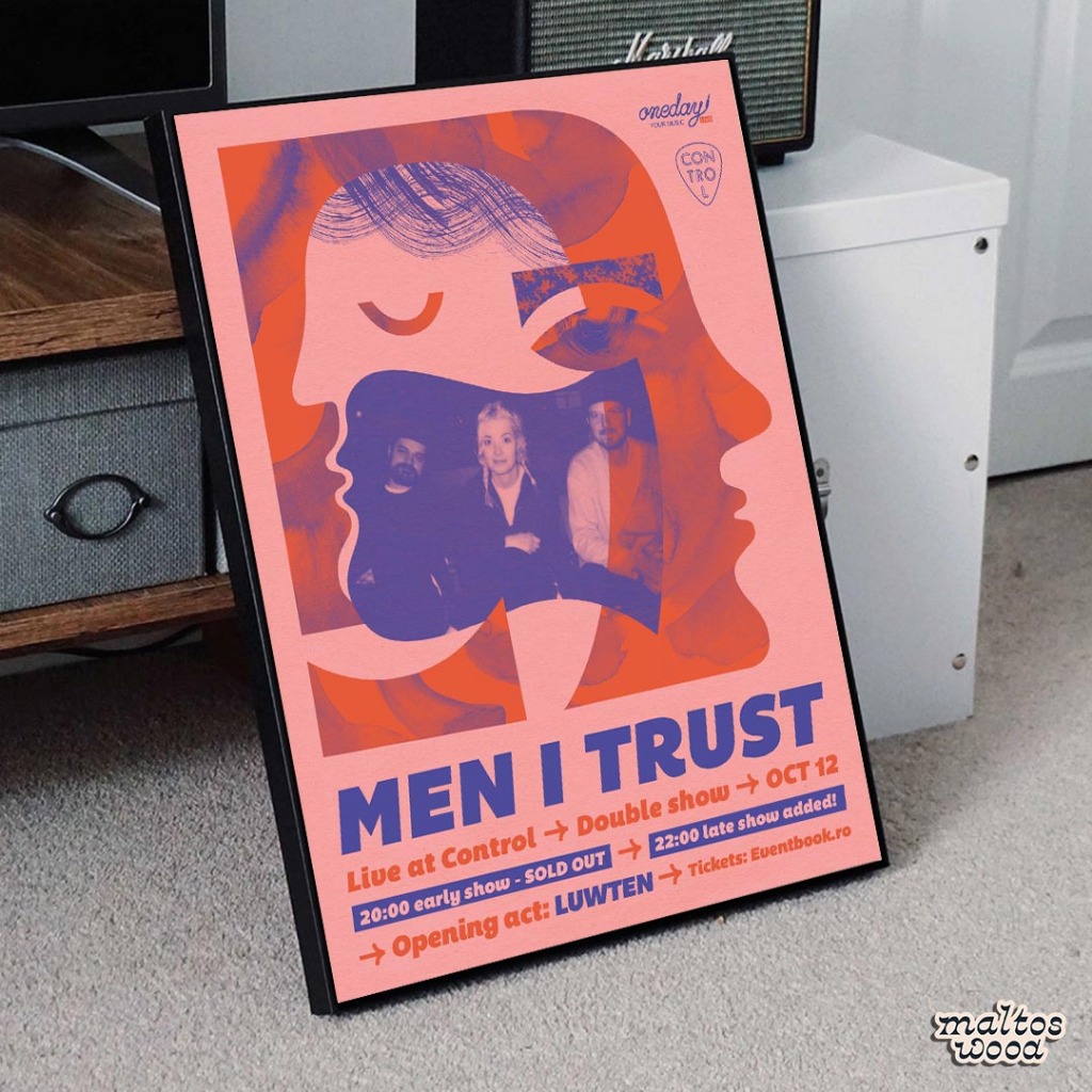 Poster Men I Trust + Frame | Shopee Malaysia