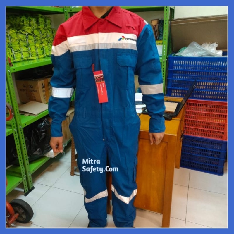 Wearpack Coveroll New Nomex 3A / Pertamina Anti-Fire Uniform | Shopee ...