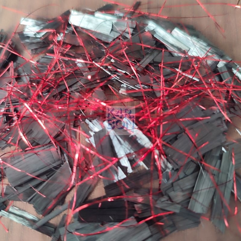Metallic Color Forged Chopped Carbon Fiber | Shopee Malaysia