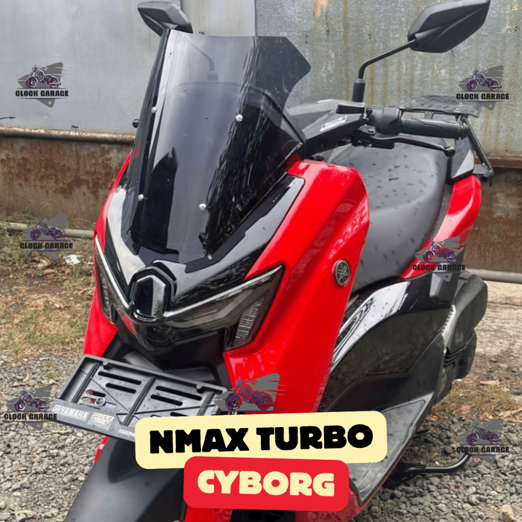 WINDSHIELD NMAX TURBO NEO NEO S MODEL CYBORG VISOR NMAX 2024 GUARANTEED ...