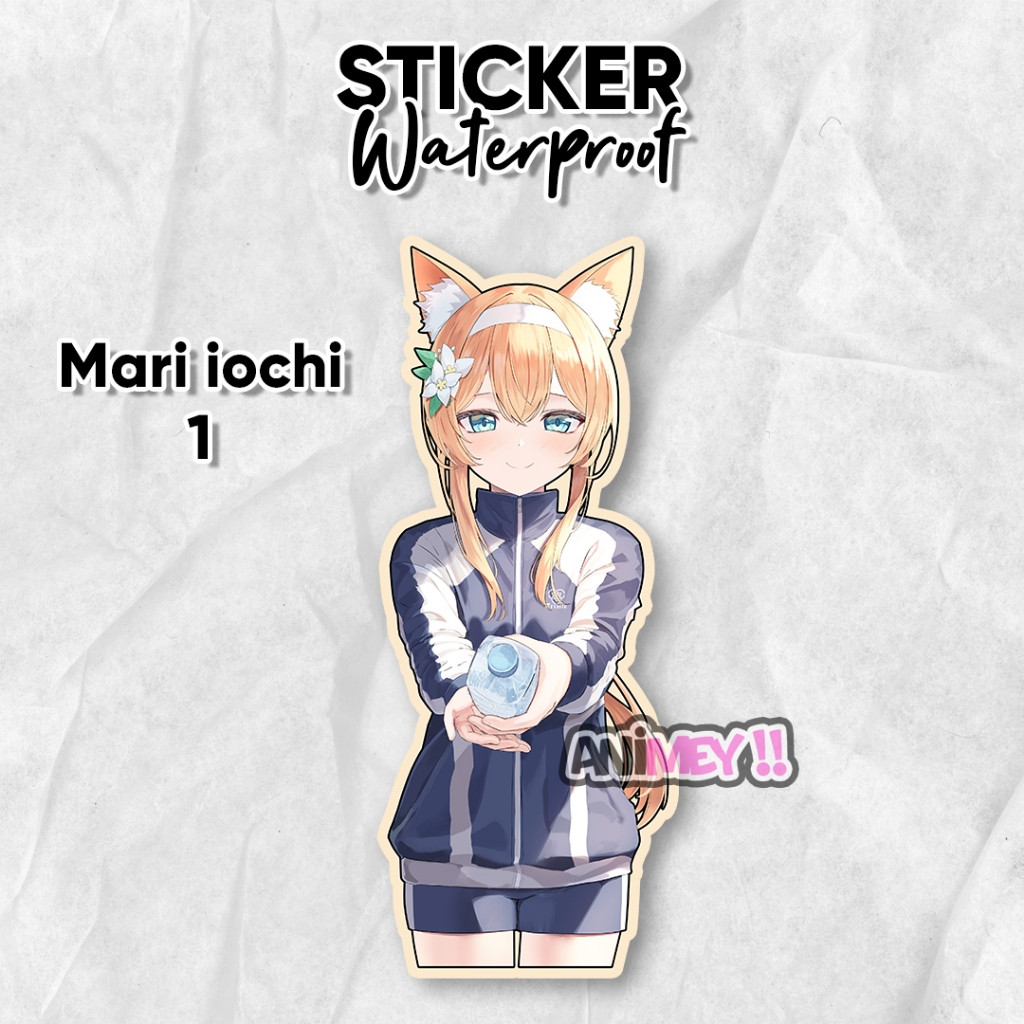 Mari iochi Blue Archive Sticker/Waterproof Anime Sticker | Shopee Malaysia