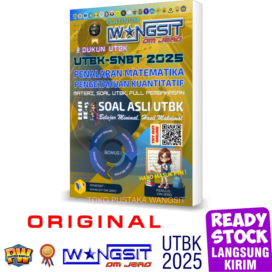 Wangsit Scholastic Book UTBK SNBT 2025/Wangsit Book UTBK SNBT Mathematical Reasoning And ...