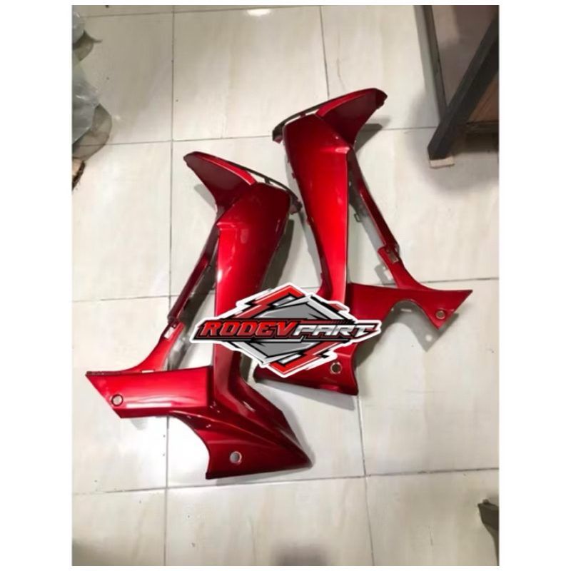 MERAH Outer wing cover right and left supra x 125 new batman outer ...