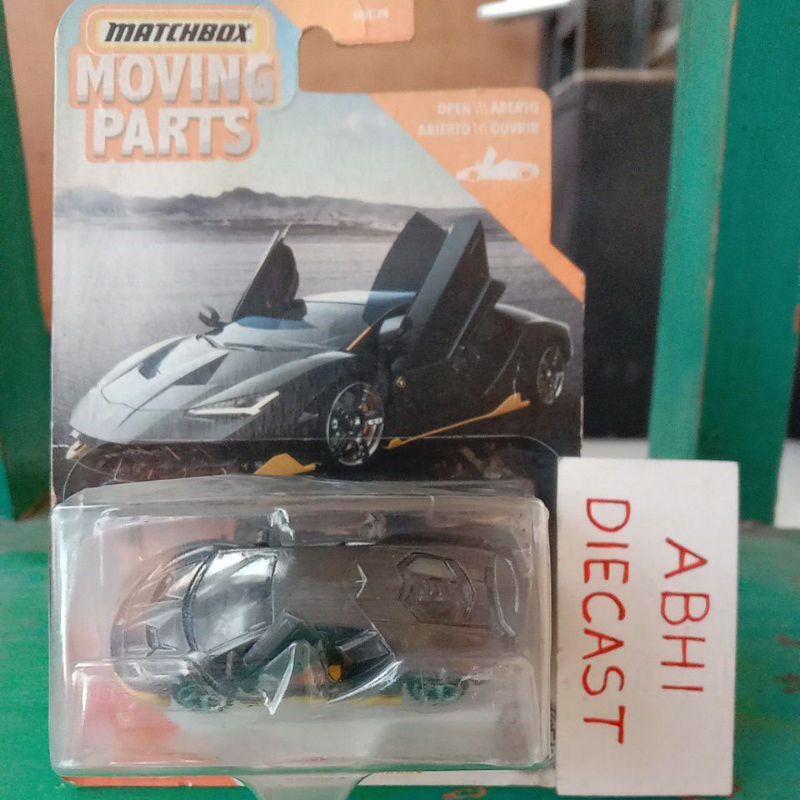 Matchbox moving parts lamborghini centenario open door diecast mbx ...