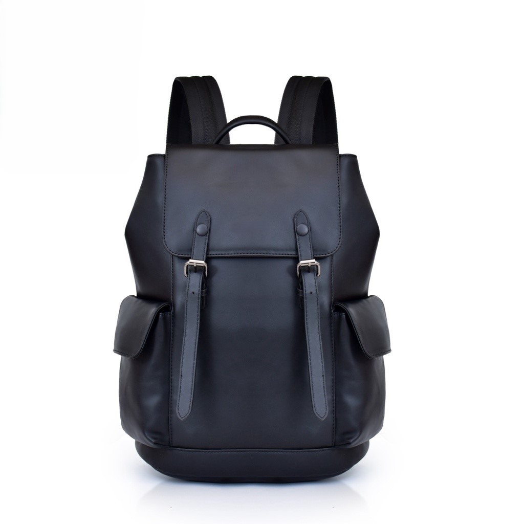 Vintage MEN'S LEATHER BACKPACK | Classic BRITISH STYLE | Simple ...