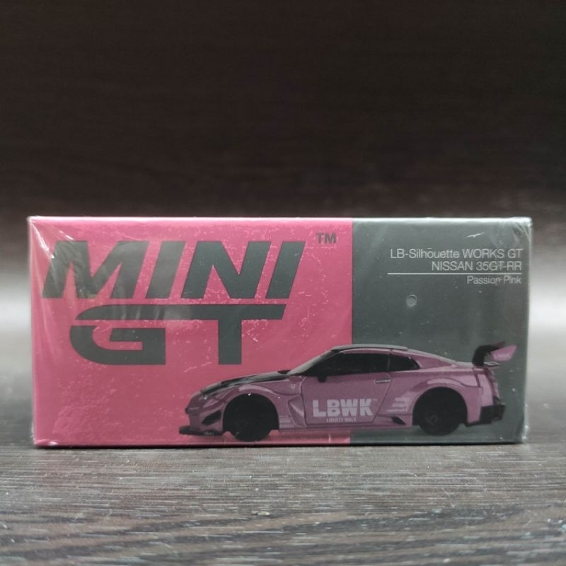 Mini GT Nissan 35GT-RR Passion Pink LBWK | Shopee Malaysia
