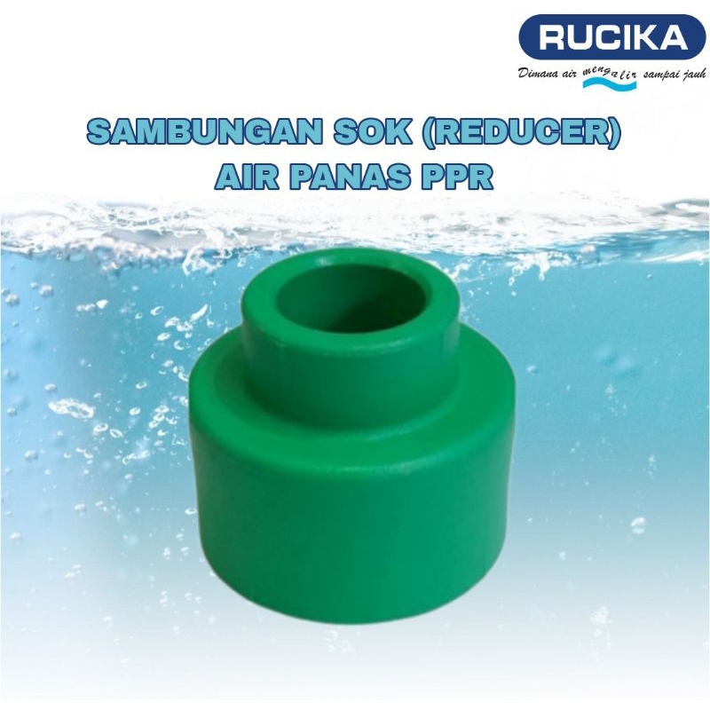 HIJAU Reducer PPR RUCIKA / Reducer PPR / RUCIKA Green Hot Water ...