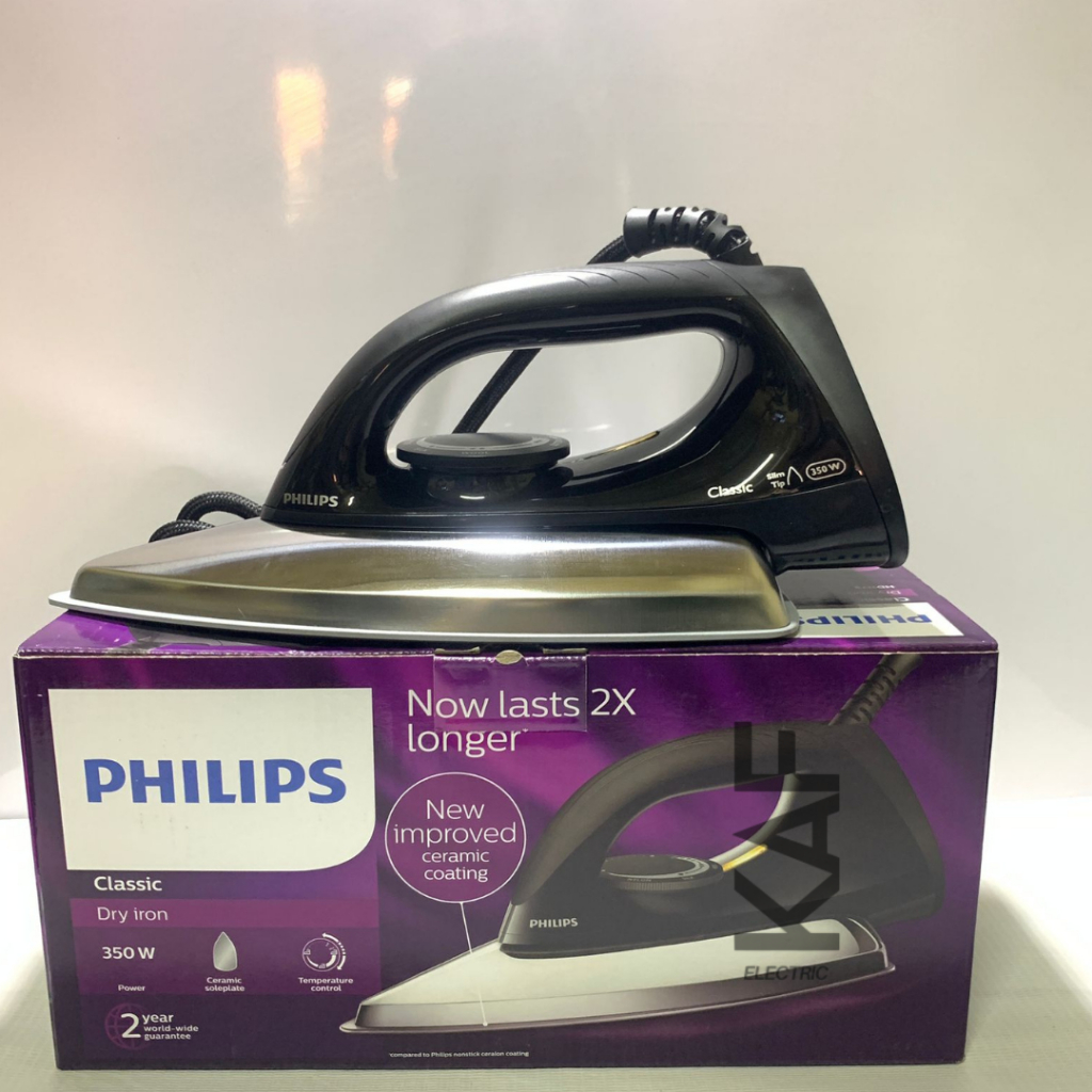 Philips Iron HD1173 Iron PHILIPS HD 1173 BLACK | Shopee Malaysia
