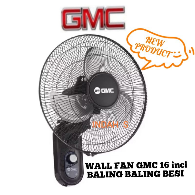 Gmc Wall Fan 16 inch Iron Propeller / GMC Wall Fan 16" MODEL 516 ...