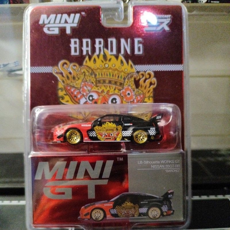 Mini GT R35 Mizu Diecast Barong (SEALED) | Shopee Malaysia