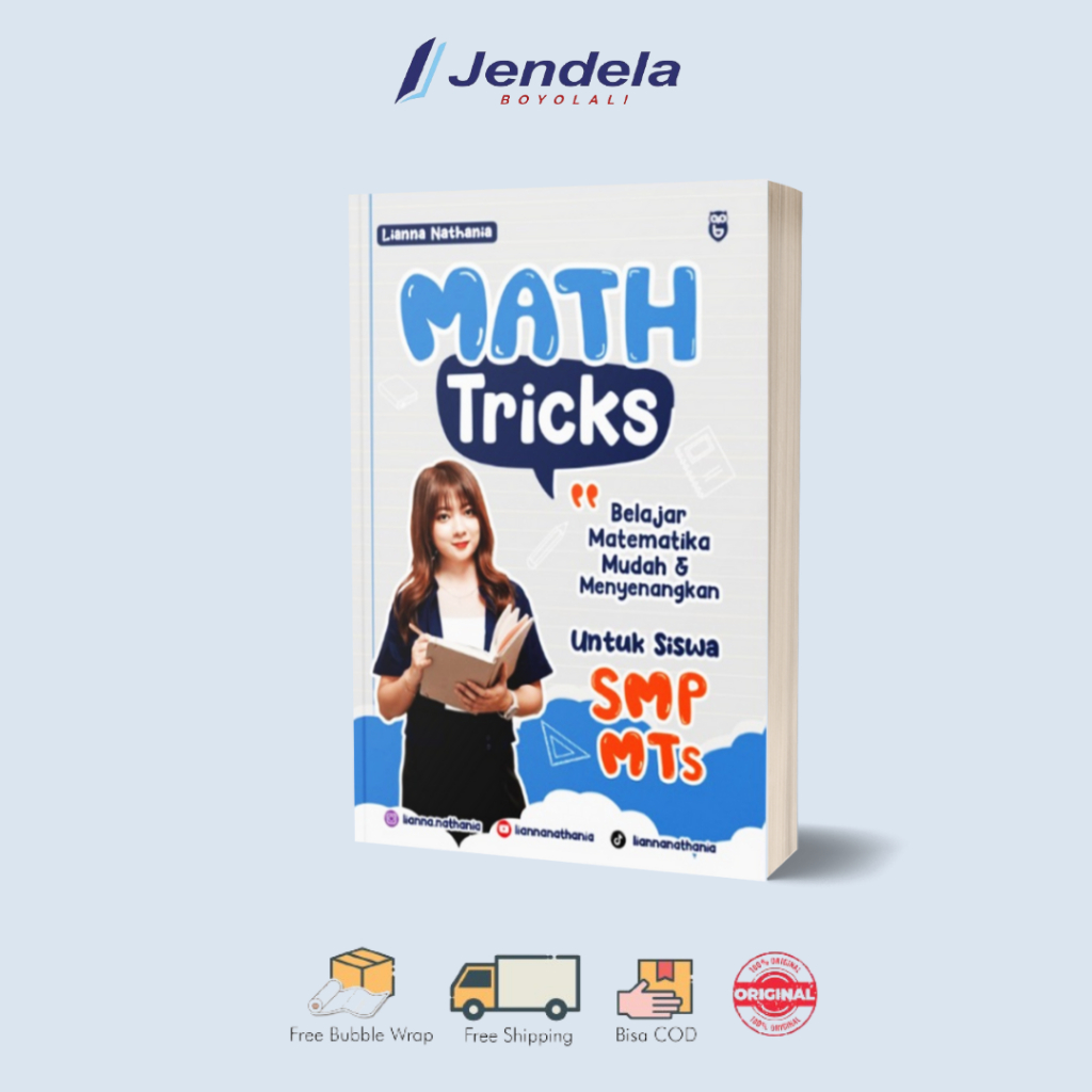 Math Tricks for SMP/MTs Lianna Nathania - Reading Media Publisher | Shopee Malaysia