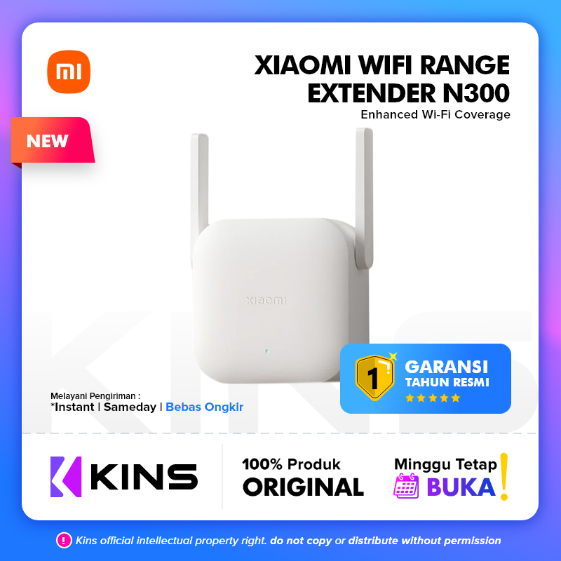 Xiaomi N300 Extender Xiaomi Wifi Range Extender N300 | 2x2 External ...
