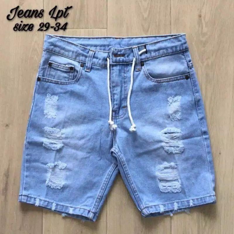 Men's Ripped Short Jeans, Ripped Short Jeans, Ripped Short Jeans ...