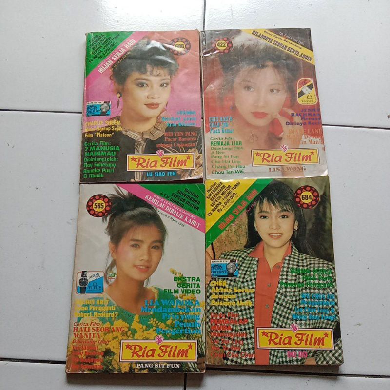 Ria film magazine in the 1980s | Shopee Malaysia