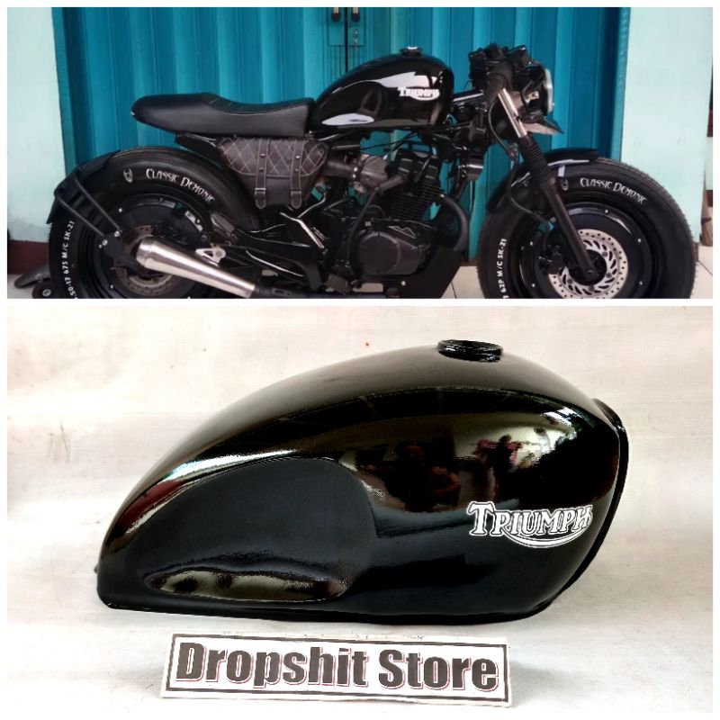 Tank Paint Triumph Custom Paint Japstyle Tank Japstyle Tank Triumph ...