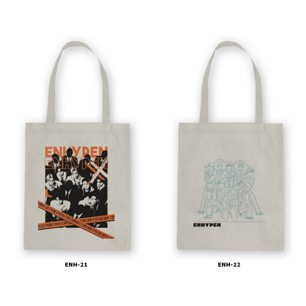 Zipper TOTE BAG - ENHYPEN/KPOP/BOY BAND | Shopee Malaysia