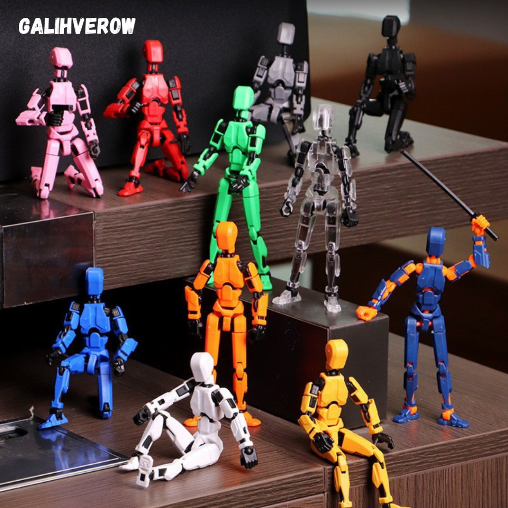 Diy DUMMY 13 Articulated ACTION FIGURE/Articulated 3D Printed Statue ...