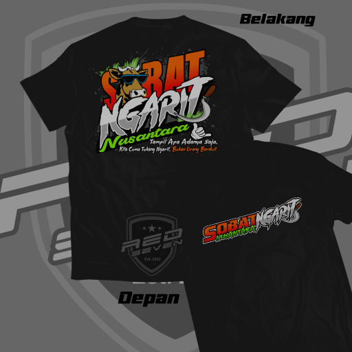 Baju Sobat Ngarit Nusantara Viral Latest Design Unisex - Kaos Distro ...