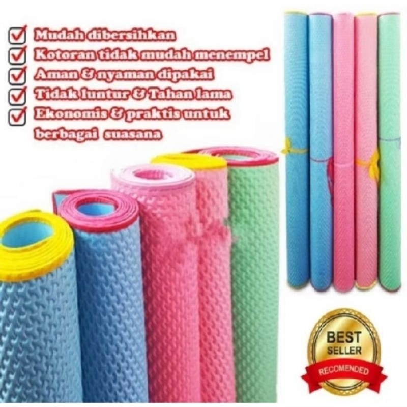 Mercy EVAMATIC MAT / BENTOL MOTIF FLOOR CARPET 120 X 180CM | Shopee ...