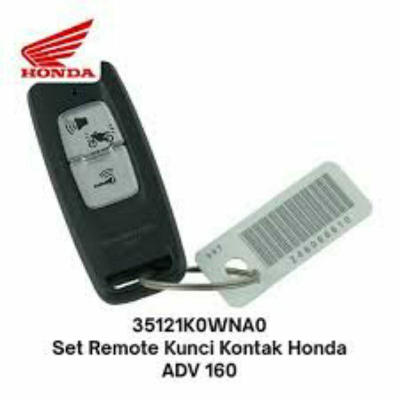 35121-k0w-na0 KeyLess Remote Honda ADV 160 | Shopee Malaysia