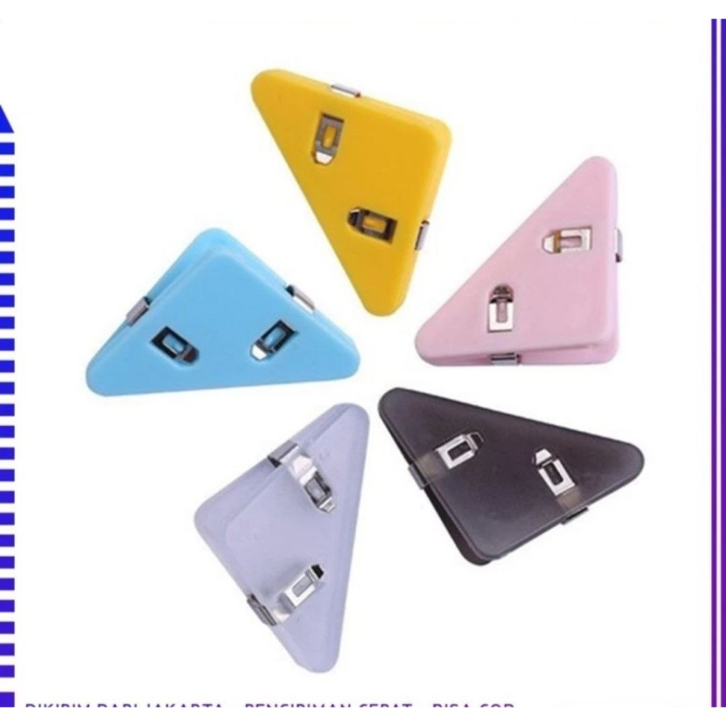 Triangular Paper Clip - Corner Clip Book Paper Clip in various ...