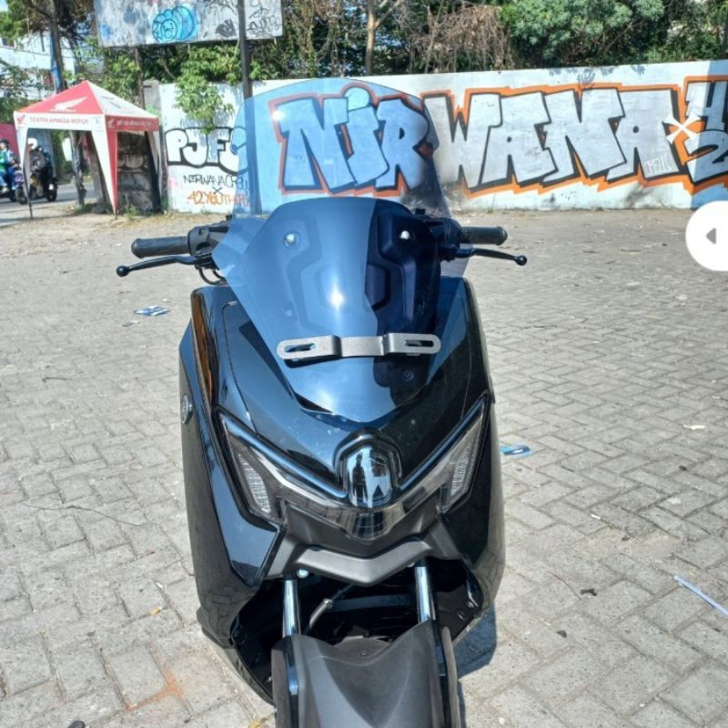 Nmax Turbo Neo S Number Plate Mount Bracket On visor | Shopee Malaysia