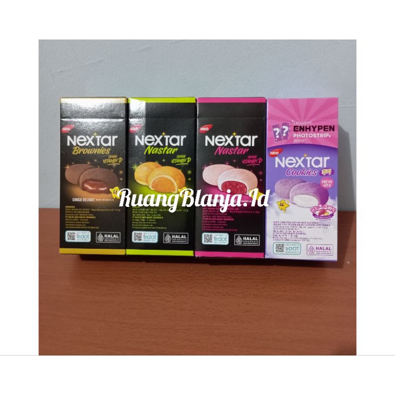 UNGU Nextar chocolate brownies box 90/80g contains 8 cookies boxes ...