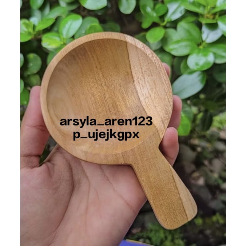 Teflon mini 8cm teak wood | Shopee Malaysia