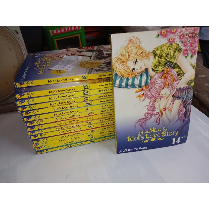 Idol's Love Story Comic Han Yu Rang 1 To 15 | Shopee Malaysia