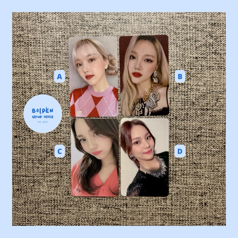 Photocard GFRIEND GC:ON GCON Concert Merch Sowon Yerin Eunha Yuju Sinb ...