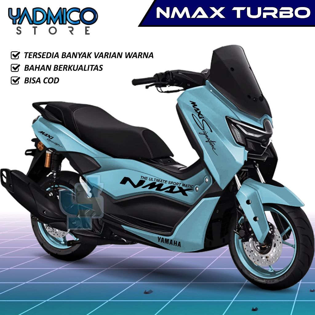 Nmax Turbo Full Body Decal / Latest 2024 NMAX Motorcycle Sticker ...