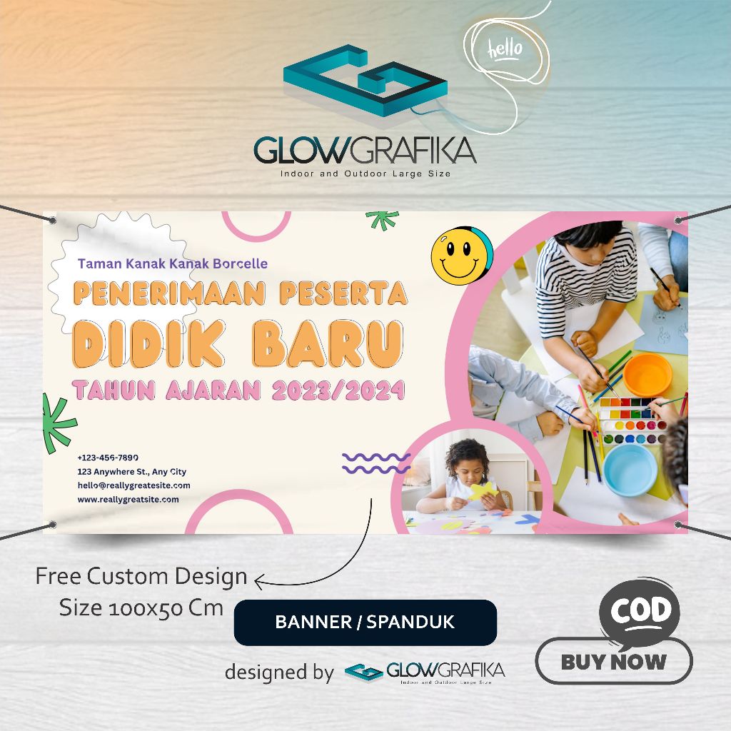 Print PPDB Model A Banners | Shopee Malaysia