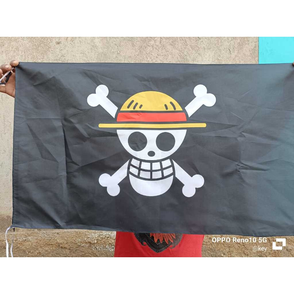 One PIECE Flag/ONE PIECE Pirate Flag Decoration Flag | Shopee Malaysia