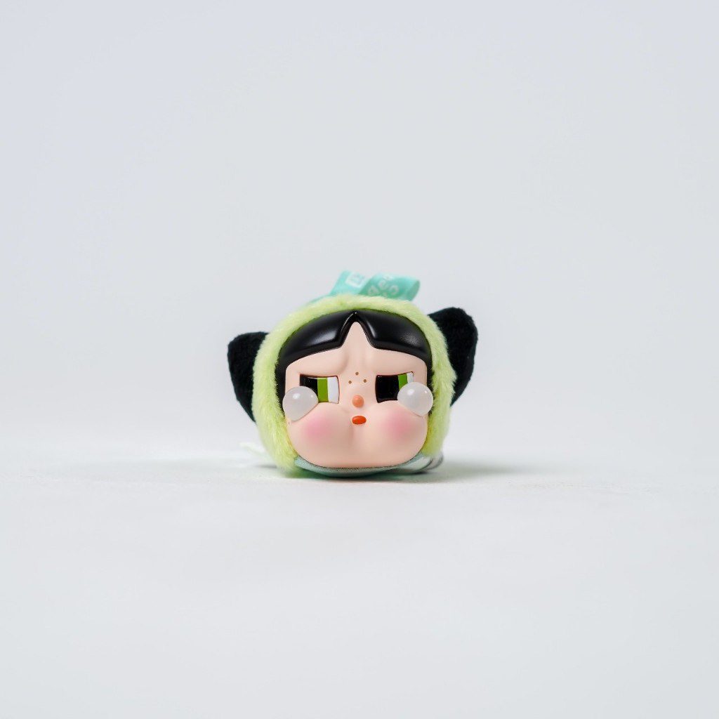 Pop MART POWERPUFF X CRY BABY KEYCHAIN - BUTTER CUP 100% ORIGINAL ...