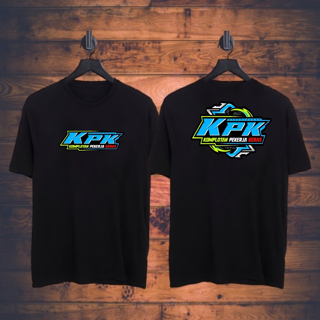 Distro T-SHIRT KPK COMPLOTAN WORK HARD DTF FRONT BACK FYP VIRAL SMOOTH ...