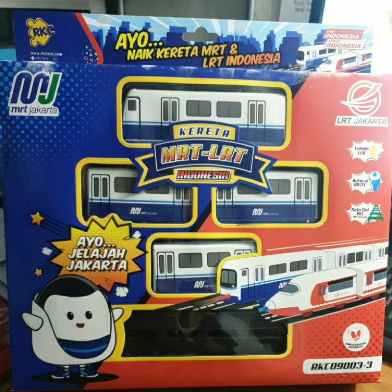 Rkc09003-3 Indonesian lrt mrt Train | Shopee Malaysia