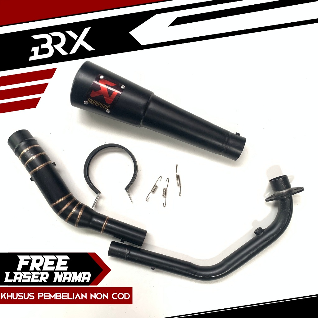 Exhaust Akrapovic Vixion CB150R CBR 150R R15 V3 V2 GSX R150 Satria FU ...