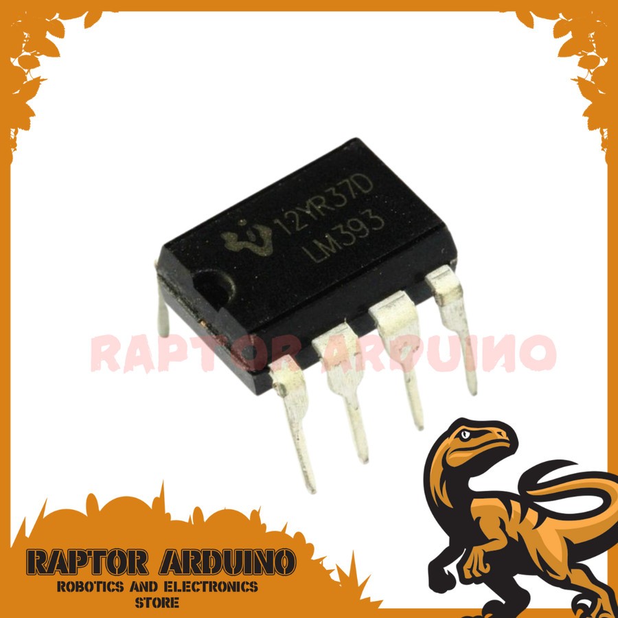 Lm393p DIP8 LM393 LM393N LM 393 DIP-8 DIP 2 Dual comparator IC | Shopee Malaysia
