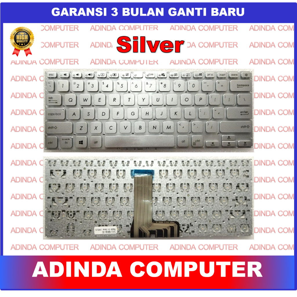Asus X409 14 M409 M409B Silver Keyboard | Shopee Malaysia